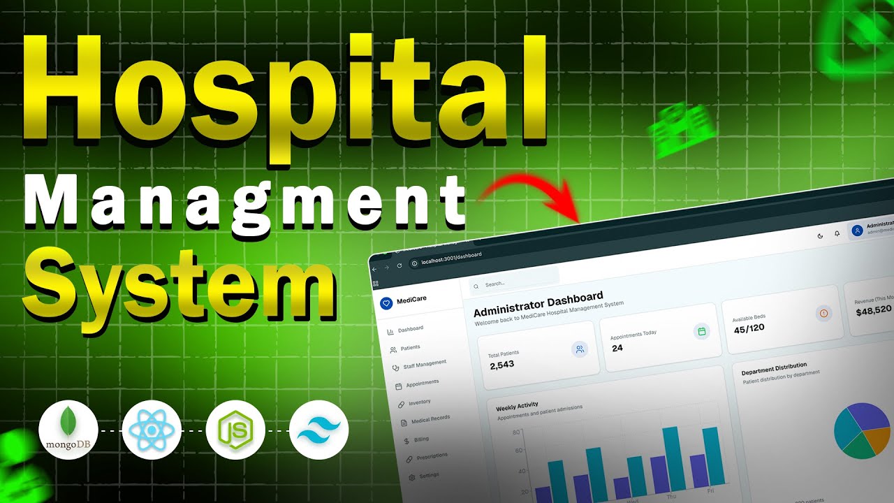 Hospital Management System Project | Complete Software Demo | Final Year & Real-World Project