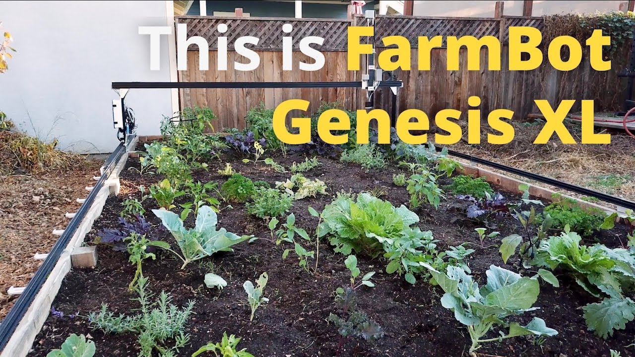 This is FarmBot Genesis XL Trailer