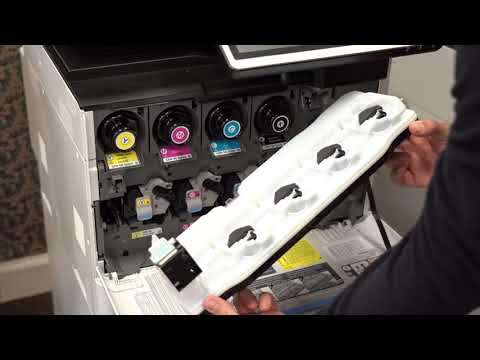 How to Replace Waste Toner Bottle for Canon C250iF/C256iF/C350iF/C356iF