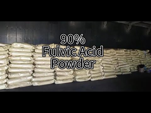 90% Fulvic Acid Powder Shipment Arrangement: Your Organic Fertilizers Source for Plants in China