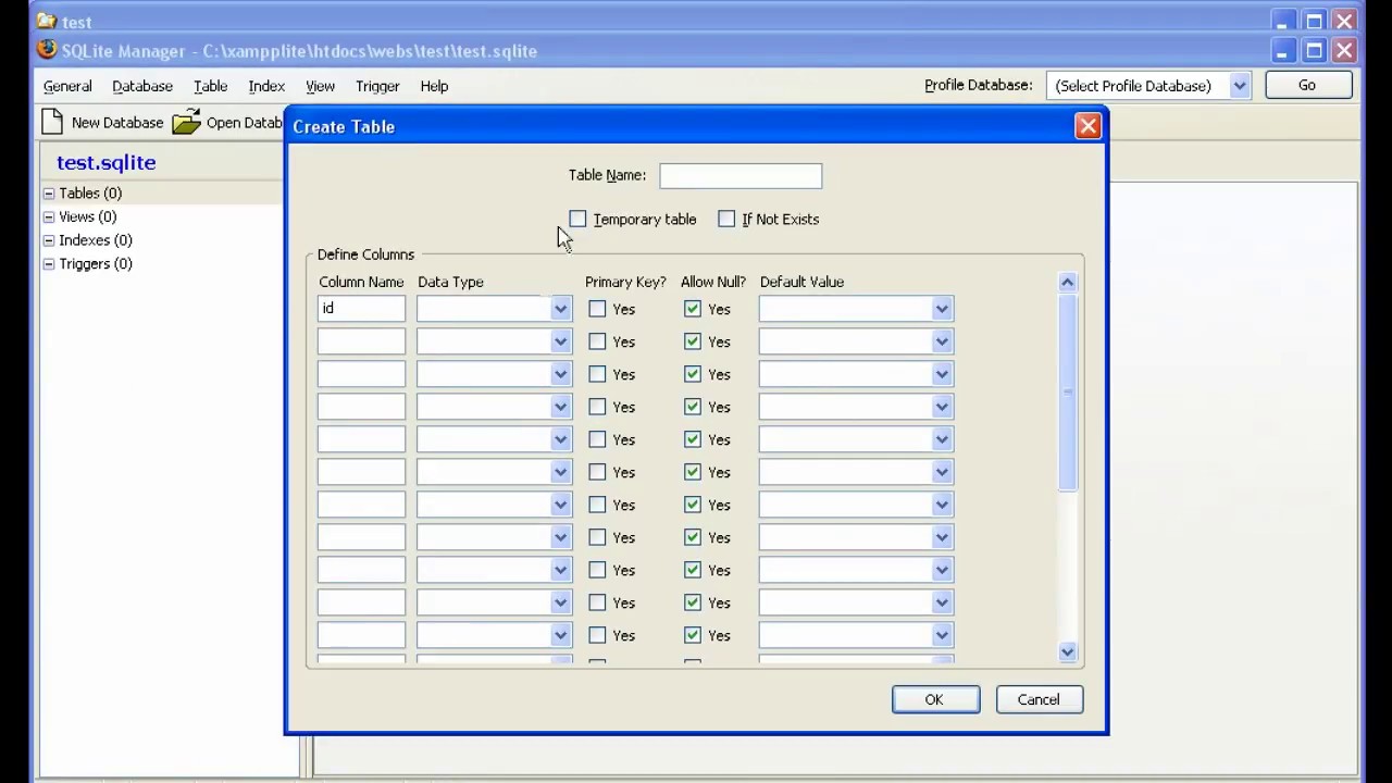 PHP: Reading SQLite3 Data via PDO