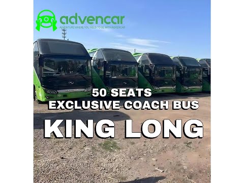 🚍 Batch of Used King Long  50-Seat Coach Buses! 🌟Low Mileage, Euro 5, Export-Ready