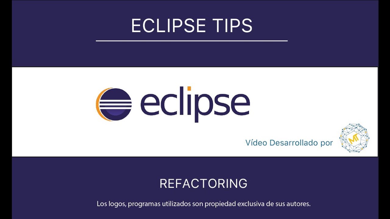 Eclipse Tips - Refactoring