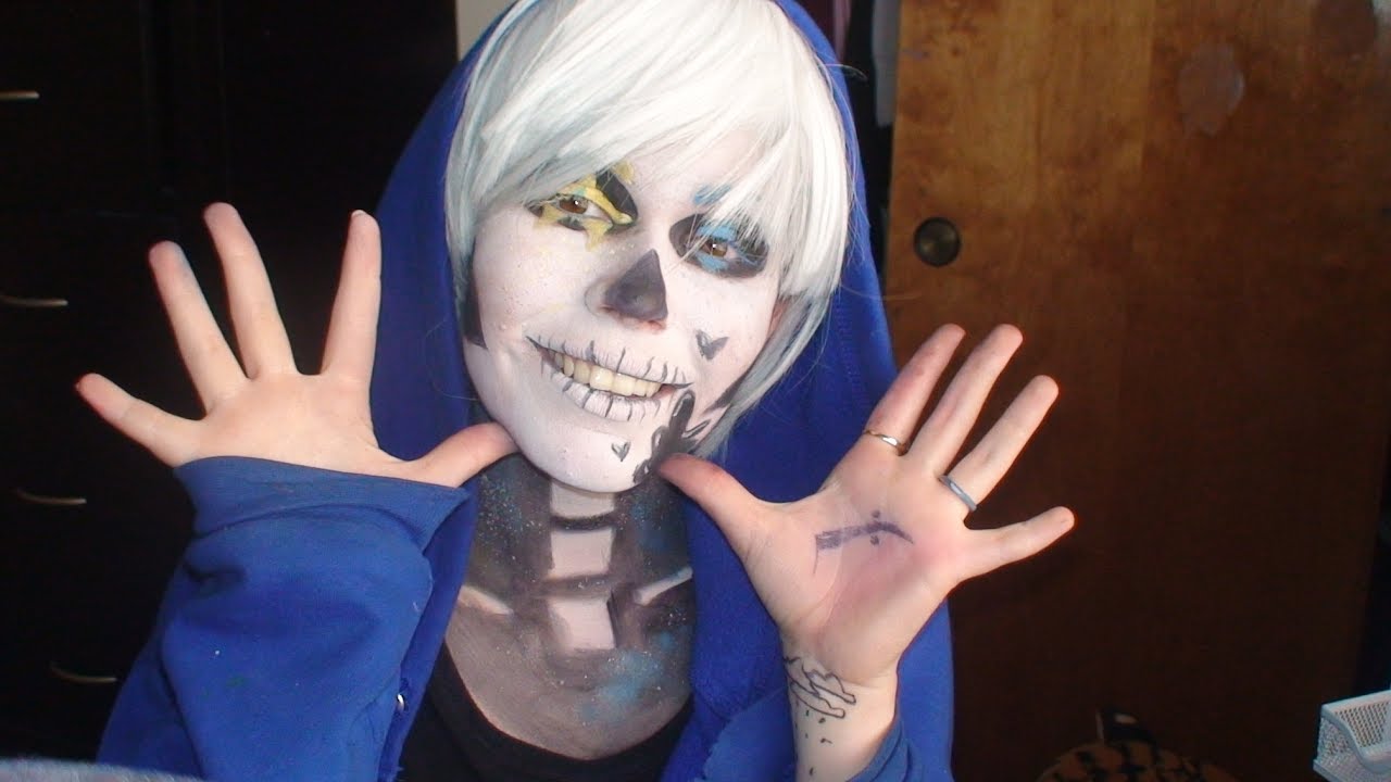 [UNDERTALE] Ink Sans Makeup Tutorial