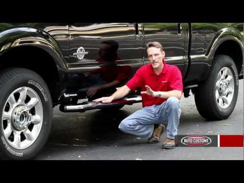 Ionic Railway Running Boards Review - Ford SuperDuty - AutoCustoms.com