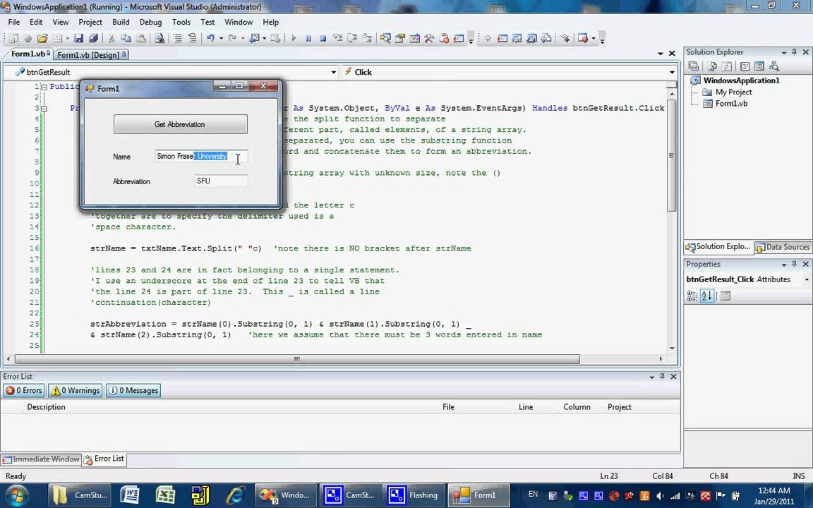 Using the split function Wk4