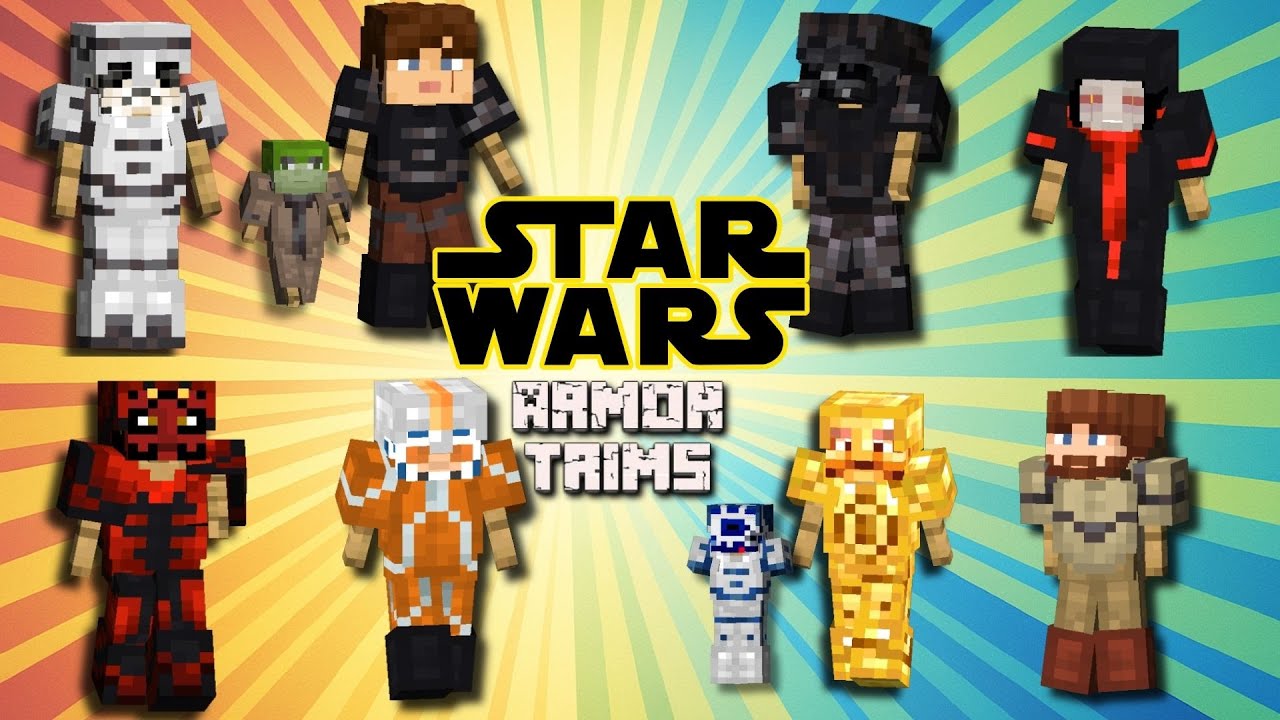I Made STAR WARS Armor Trims in Minecraft