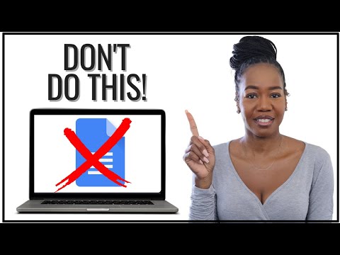 10 Formatting Mistakes You're Making In Google Docs (and How To Fix Them)