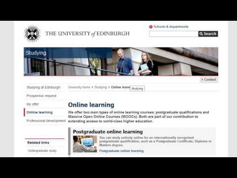 online masters degree uk