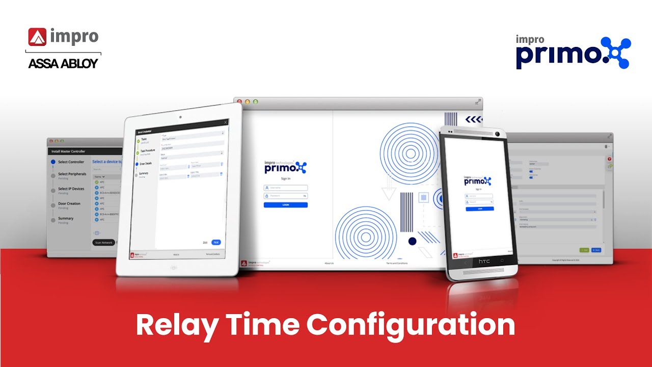 Relay Time Configuration - Primo