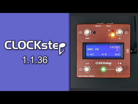 CLOCKstep - Master MIDI Clock and Metronome Generator Pedal | Reverb