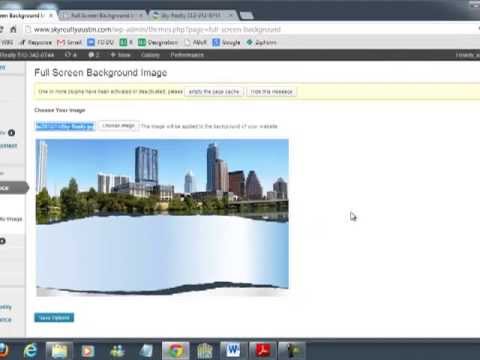 Background Images for Wordpress Websites