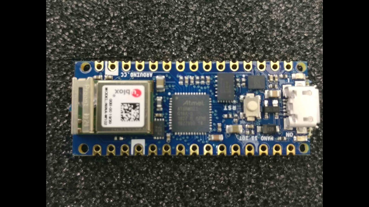 Arduino Nano 33 IOT - Unboxing Video - element14 Community
