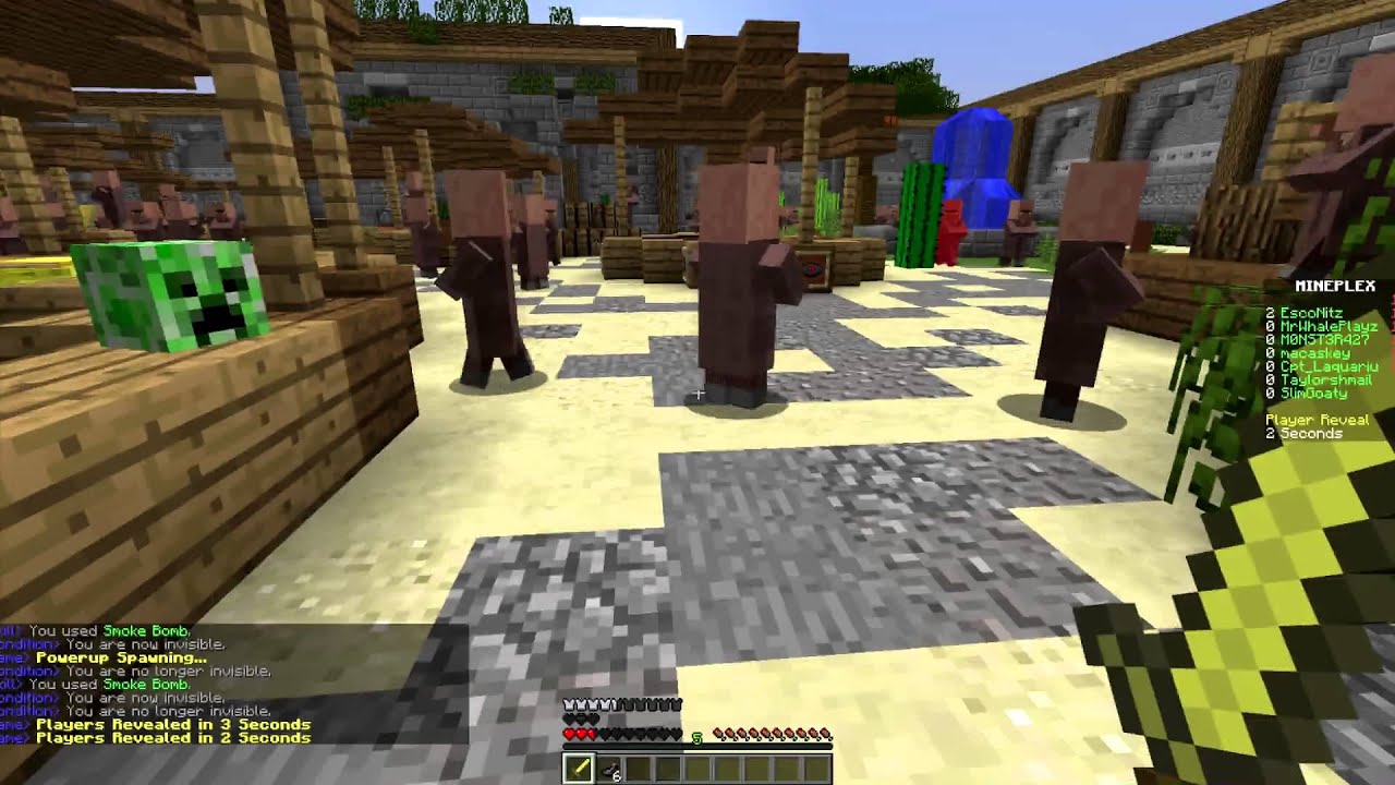 Ooooh So Close! Mineplex Minecraft Minigames Arcade Mode + Evolution