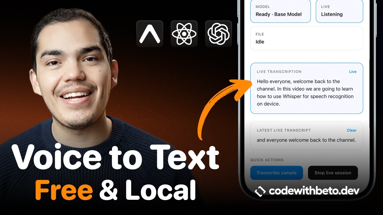 How to Use OpenAI's Whisper in React Native