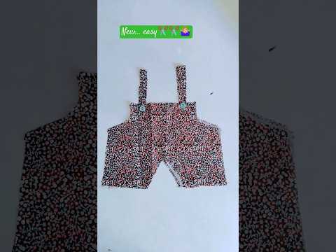 Easy cutting... โจ Dress | dungarees | diy | tips and tricks | #shorts #costura #diy #viral #trending