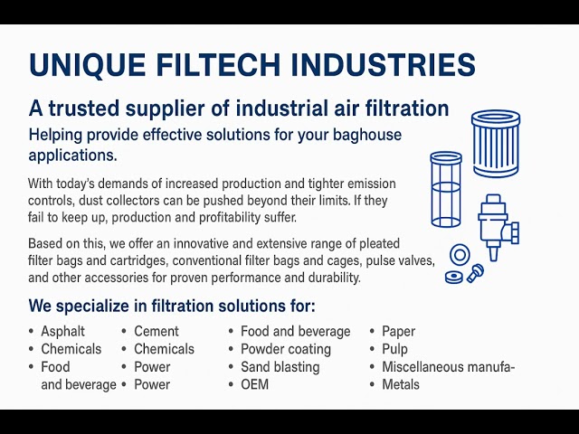 Batching Plant Filter - Wam And Cosben Silo Filter Cartridge ...