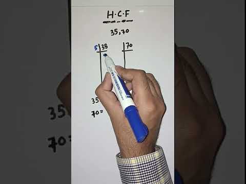 HCF | How to find HCF | Highest common factor | Math Tricks | #Shorts 1080p