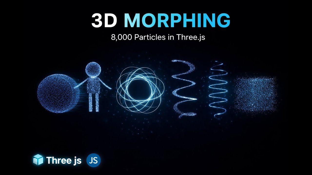 This Three.js Particle Animation is Actually Mesmerizing