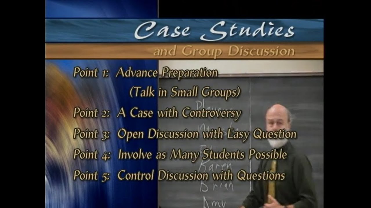 Use of Case Studies and Group Discussion in Science Education