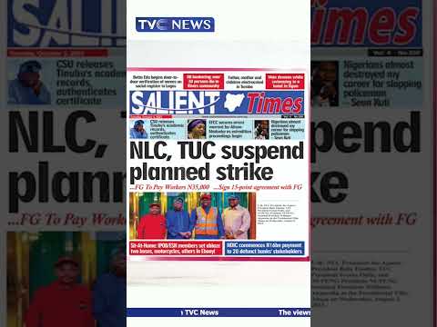 NLC, TUC Suspend Planned Strike, FG to Pay Workers #35,000