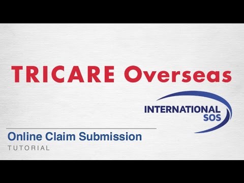 Providers- TRICARE Overseas Web- Online Claims Submission