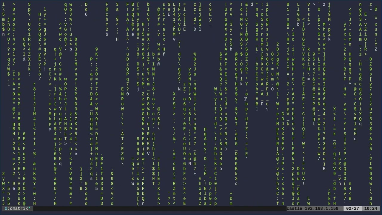 MATRIX Shell Script