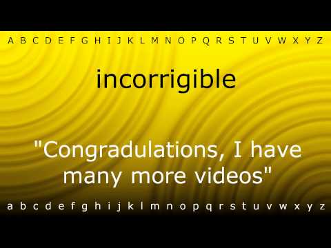 Here I will teach you how to pronounce 'incorrigible' with Zira.mp4