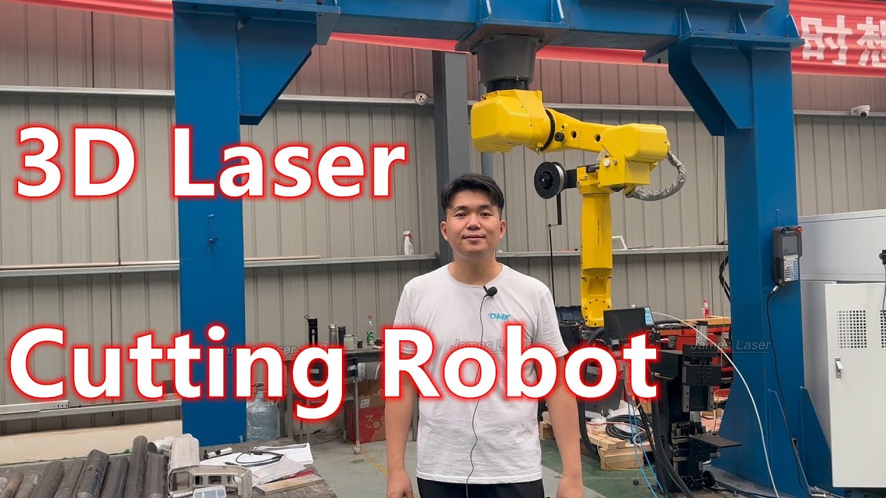 3D  Robotic Laser cutting machine