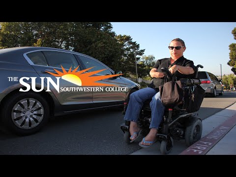 Southwestern College is a rough road for people with wheelchairs