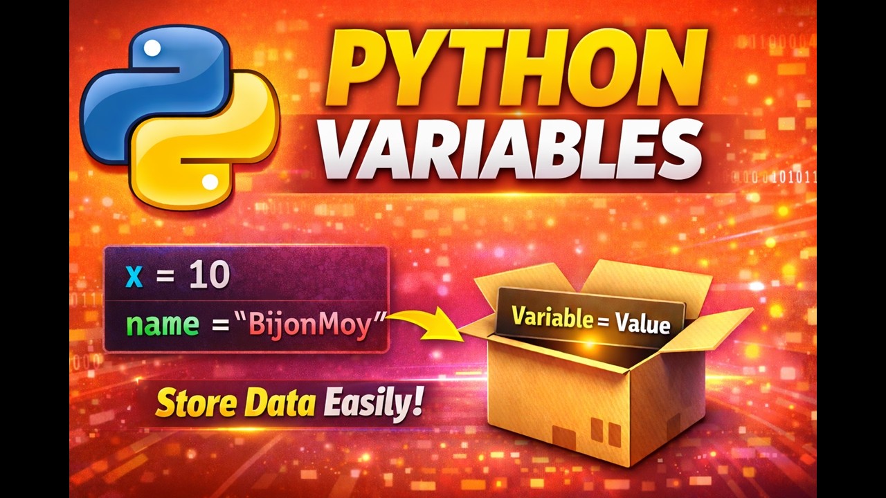 Python Variables Tutorial for Beginners | Definition, Rules, Packing & Unpacking