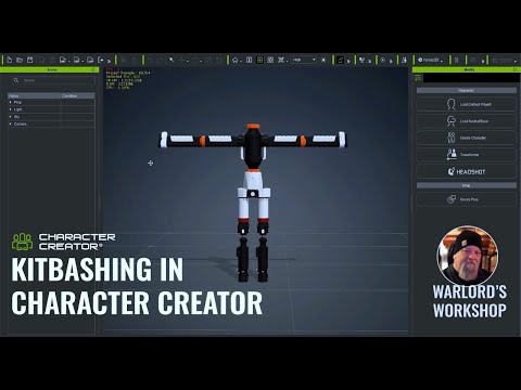 Kitbashing a Character in Reallusion's Character Creator 4