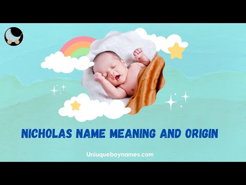 Nicholas name meaning and origin