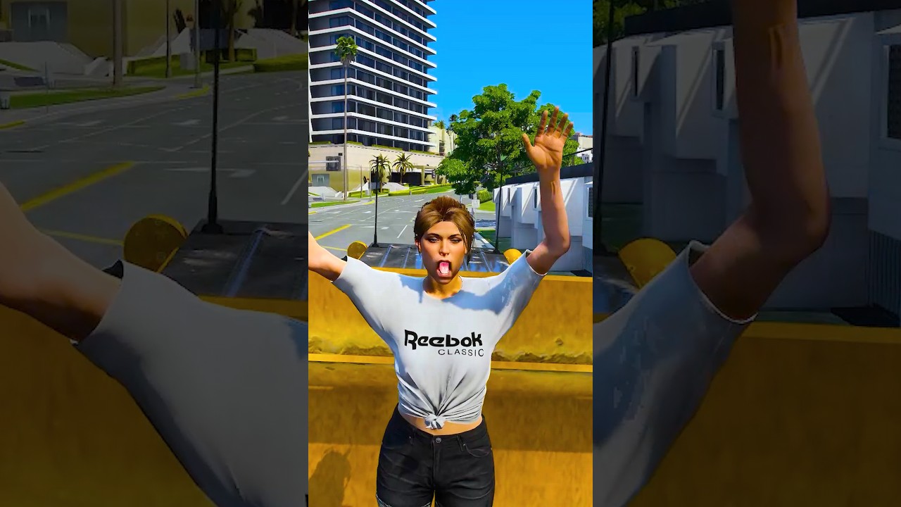 GTA V CHOP SAVING HIS FRIEND #shorts | GERINGG