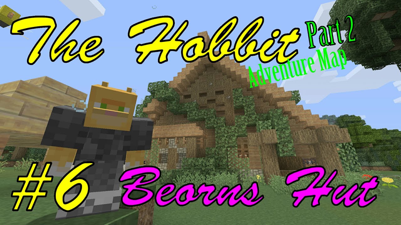 Minecraft Xbox One / The Hobbit 2 Adventure Map (Part 1) BEORN'S HUT