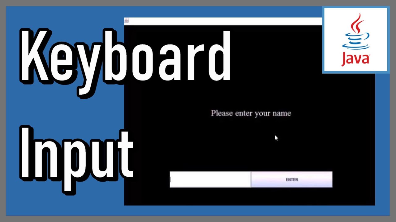 JTextField - Getting Keyboard Input - Java Extra 6