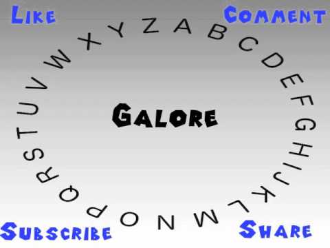How to Say or Pronounce Galore