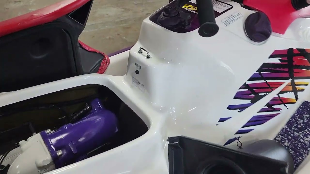 97 Seadoo GSX Hose Test