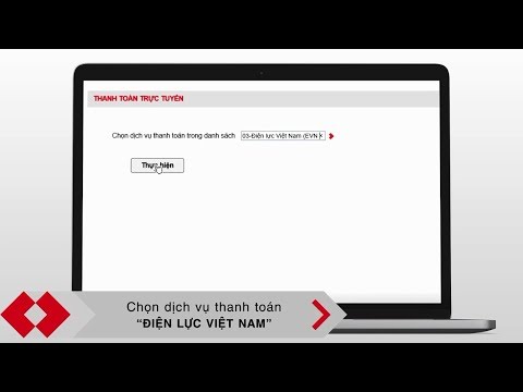 Hướng dẫn thanh toán tiền điện qua Techcombank (Dành cho Doanh nghiệp)