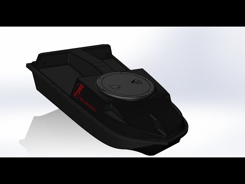 🎏 Carp Boat , Bait Boat New Design v2・ STL File for 3D printing・Cults