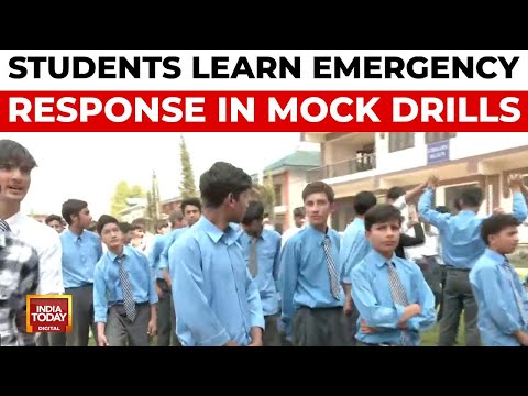 Mock Drills in Srinagar Schools: Preparing Students for Emergency Situations | India Today News