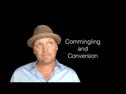 Real Estate Exam Vocab: Commingling & Conversion