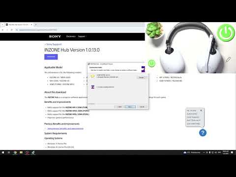 SONY H9 INZONE - How to Install the Software on PC? | Essential Setup