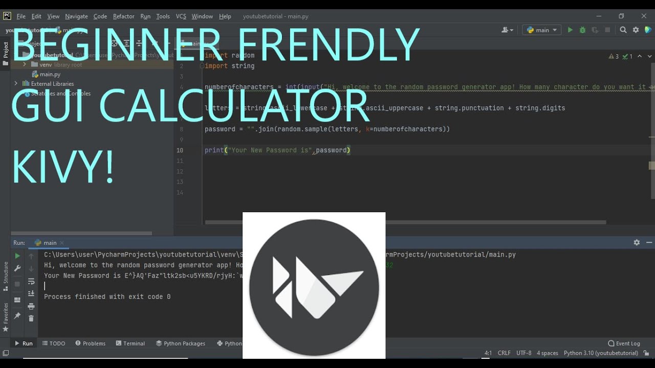 Building The Best Calculator With Python Kivy [python language 2023]