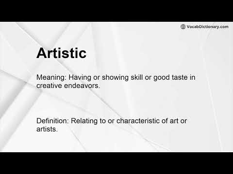 Artistic Meaning