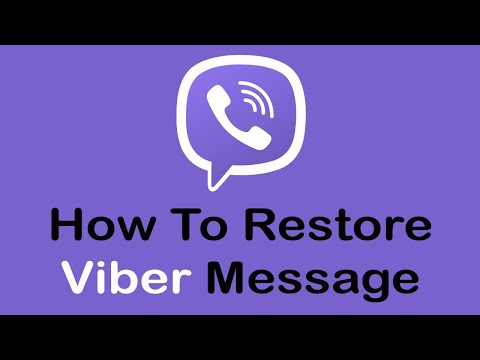 How To Restore Viber Messages On iPhone 2022 | Viber Account Chat History Backup