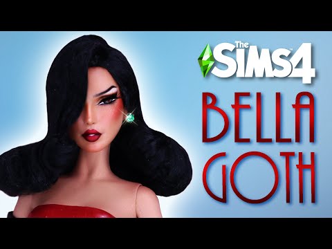 Custom Bella Goth Doll ❤️ 👽 ( THE SIMS )