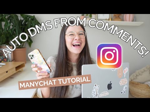 Automatically DM someone who comments on your Instagram post with Manychat! *full tutorial*