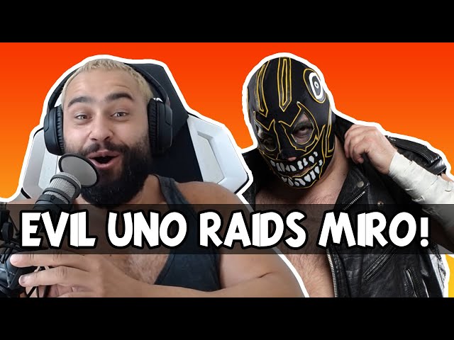 Miro wants to "unmask" Evil Uno backstage on AEW Dynamite
