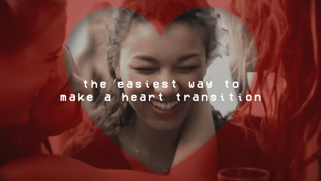 after effects – easy heart transition tutorial (without masking!)